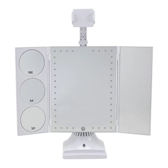 Accents | Glotech Bluetooth Led Makeup Mirror Stand With Lights Vanity ...